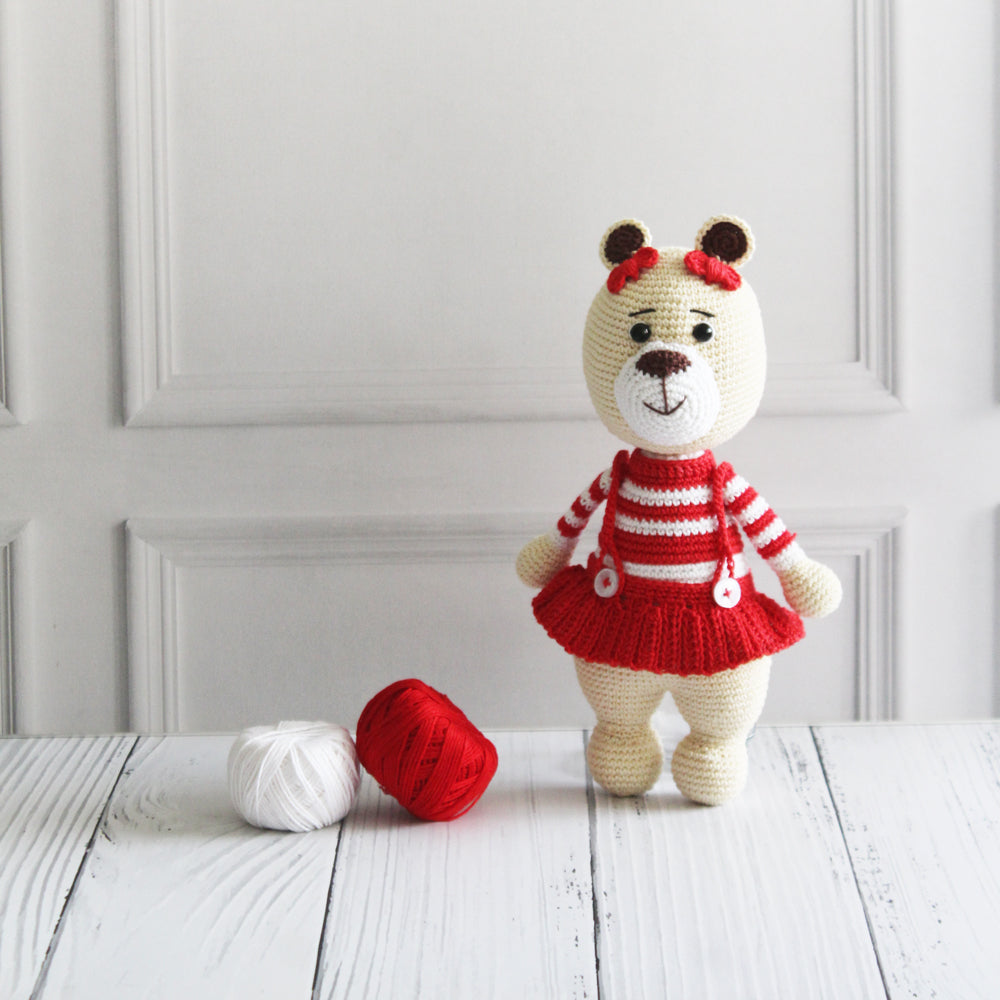 Christmas Buttercup the Bear – The Tiny Trove