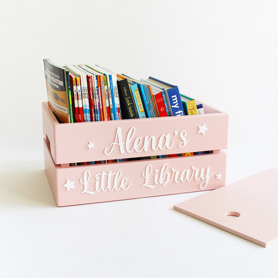 My little Library Box - Pink – The Tiny Trove