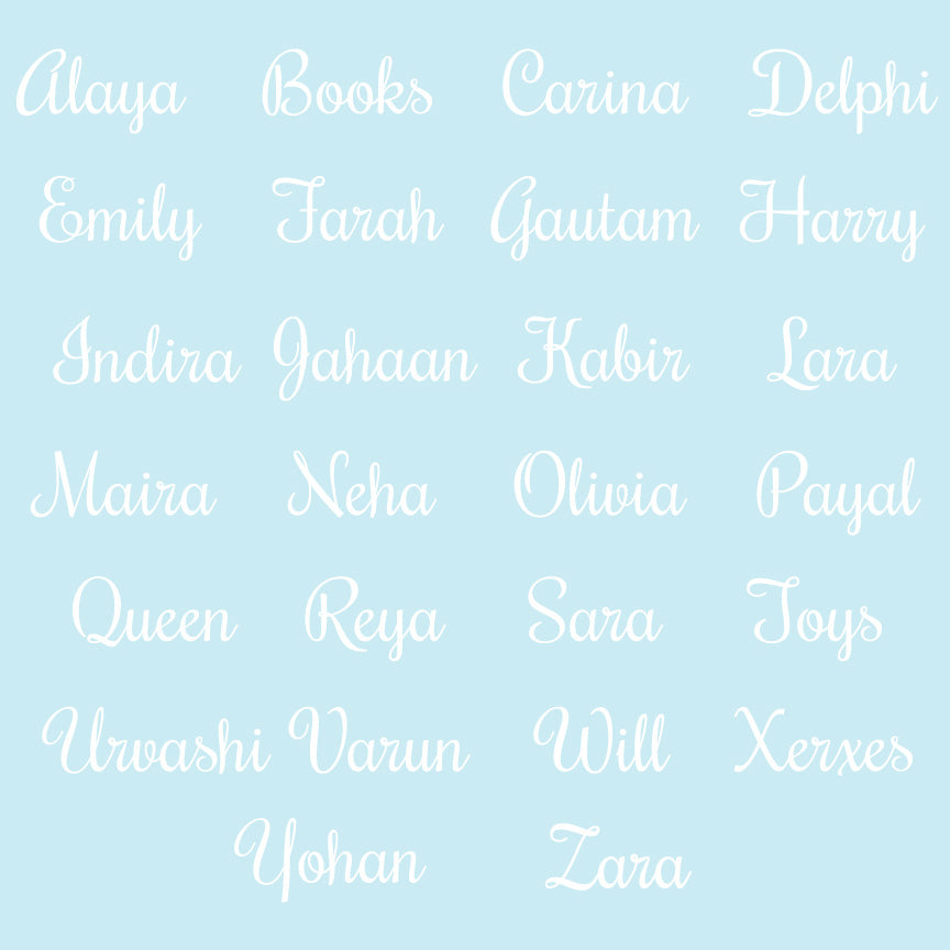 Personalized Name Box - Blue – The Tiny Trove