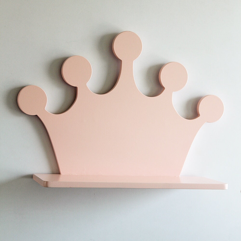 Pink Crown Shelf | The Tiny Trove